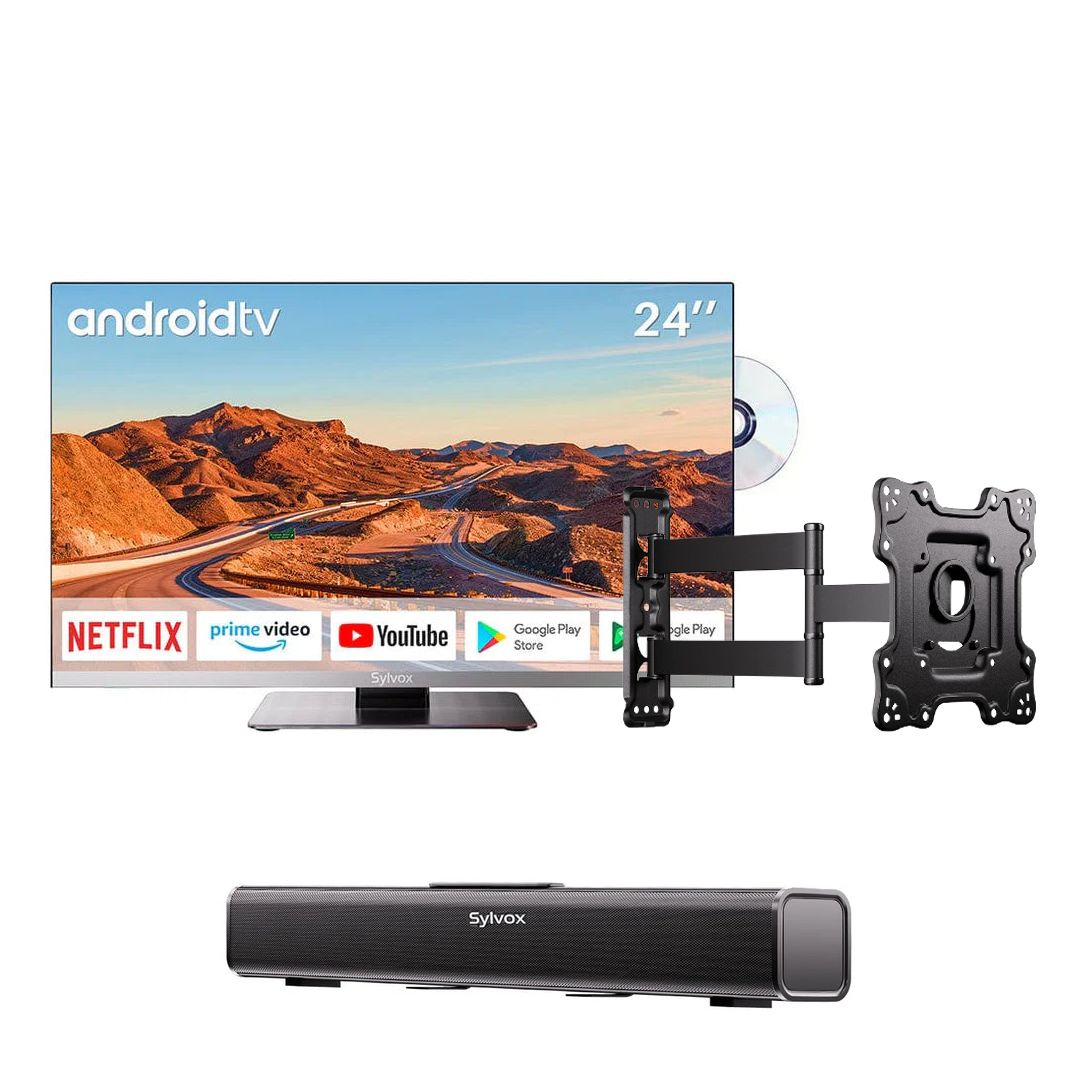 SYLVOX 24'' Smart 12 Volt TV DVD Combo - 2023 Limo Series in the UK ...